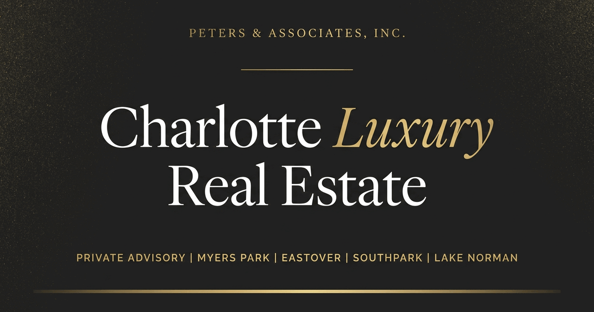 Charlotte Luxury Real Estate | Peters & Associates